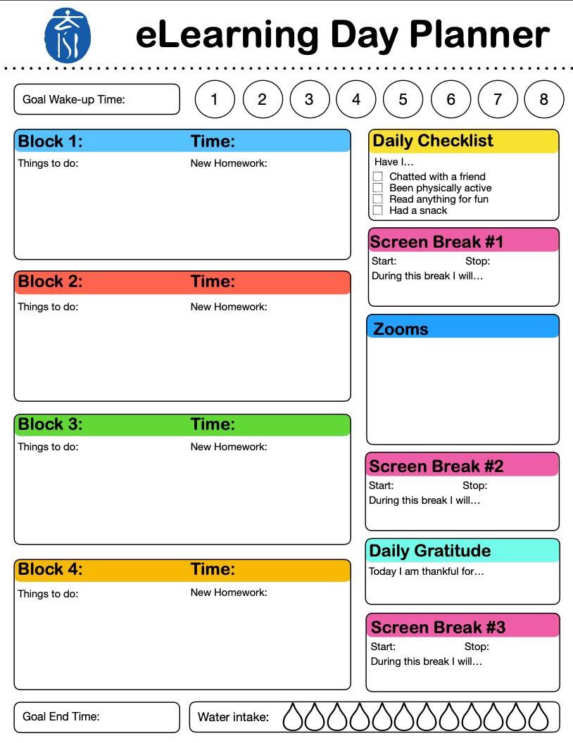 Helping Students Plan Their Online Learning Days - Transform ...